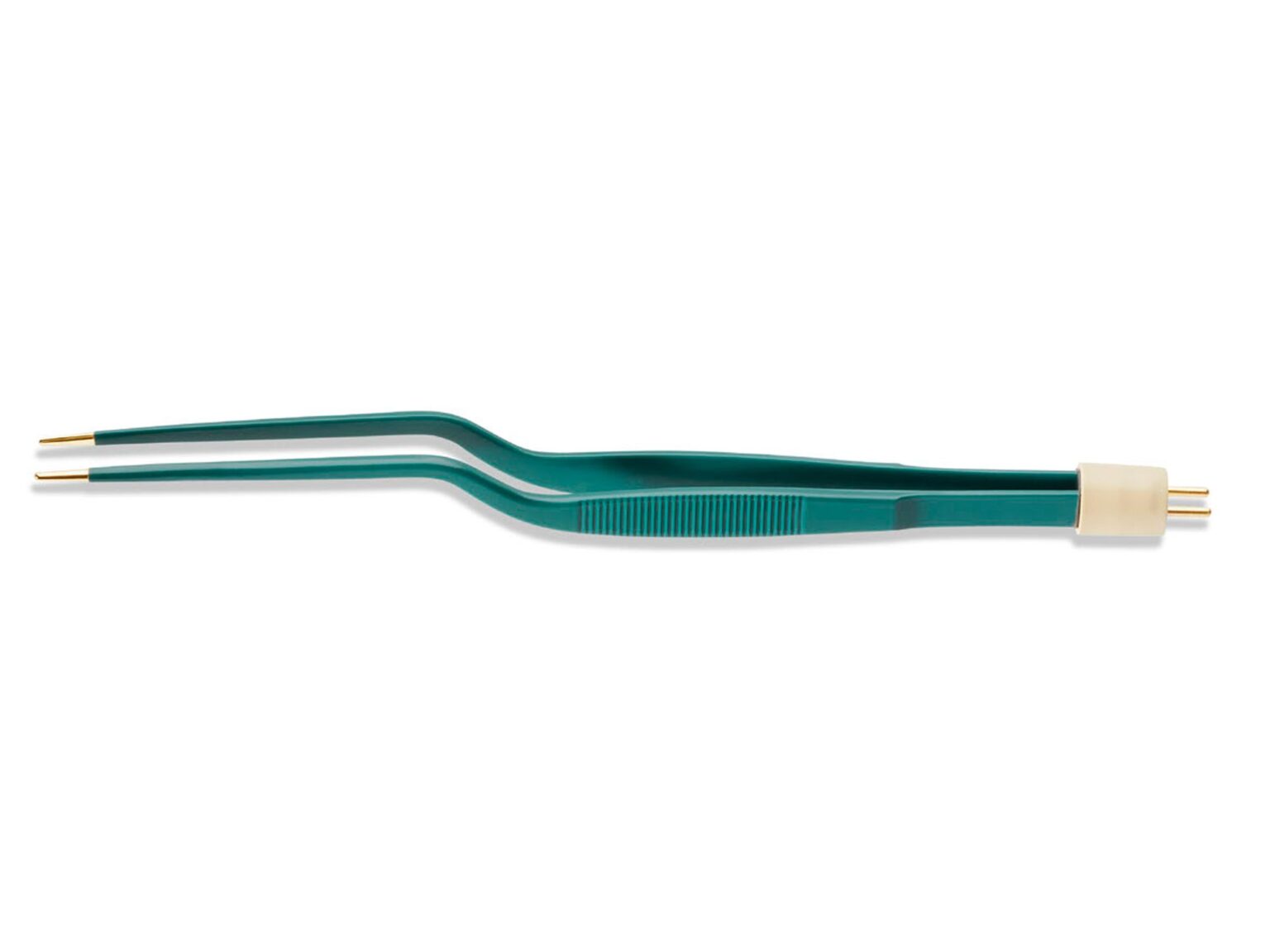 7 3/4" (19.7cm) Scoville-Greenwood Bayonet non-stick Bipolar Forceps ...